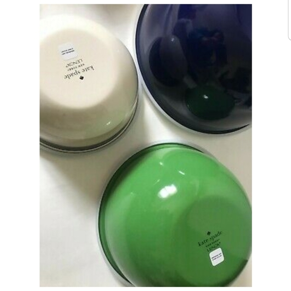 kate spade | Dining | Kate Spade Lenox All In Good Taste Serving Bowls ...